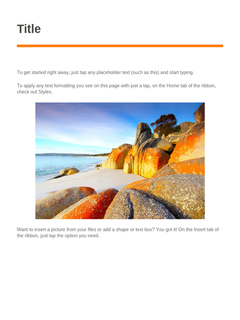 Quick Guide to Document Formatting | PDF