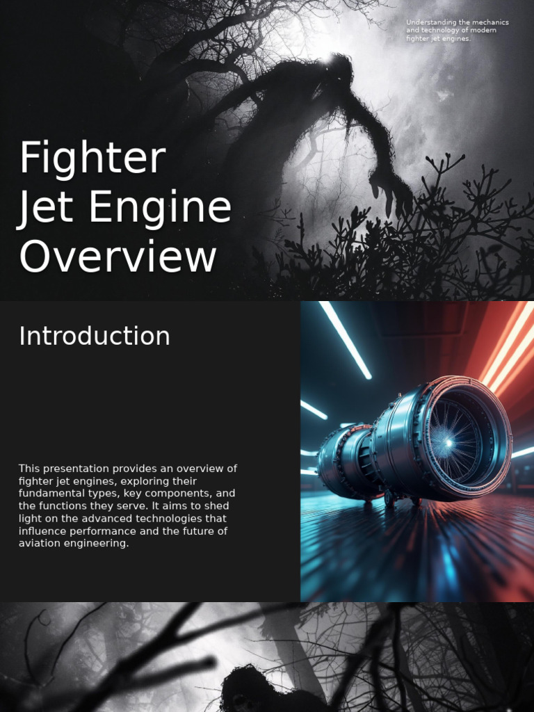 Fighter Jet Engine Technology Overview | PDF | Jet Engine | Engines