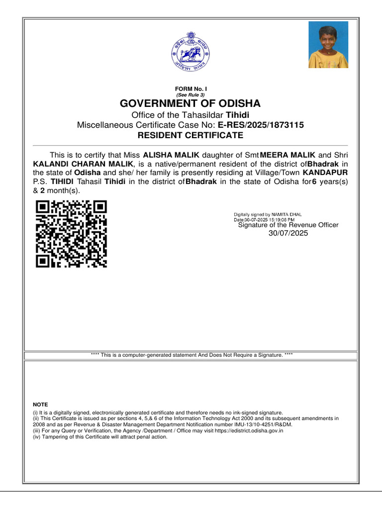 Alisha Resident | PDF