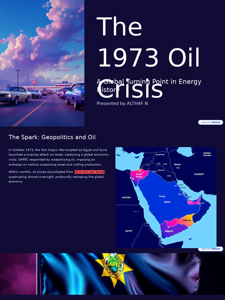 The 1973 Oil Crisis | PDF | 1973 Oil Crisis | International Energy Agency