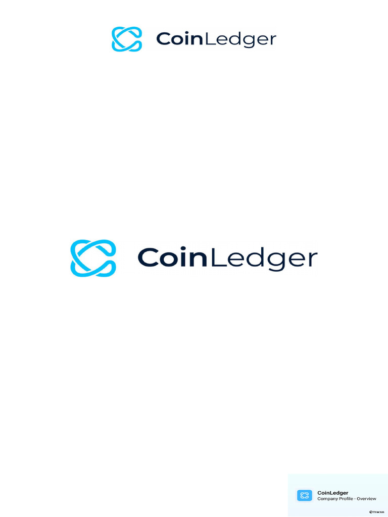 CoinLedger MODEL | PDF