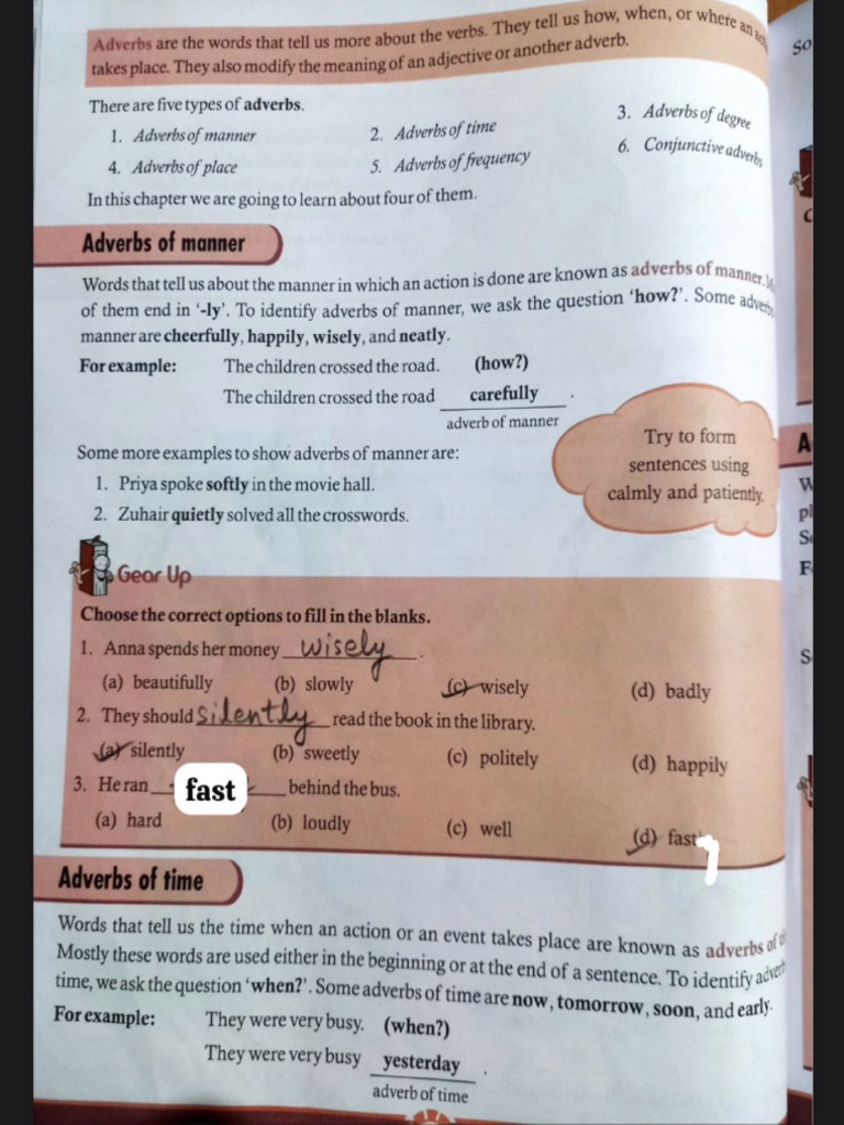 Adverbs 4 (Grammar Book) | PDF