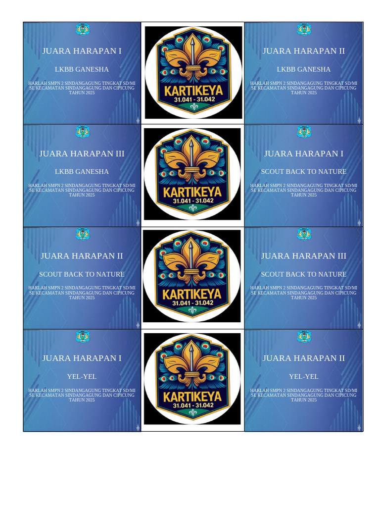Label Juara Part 1 | PDF