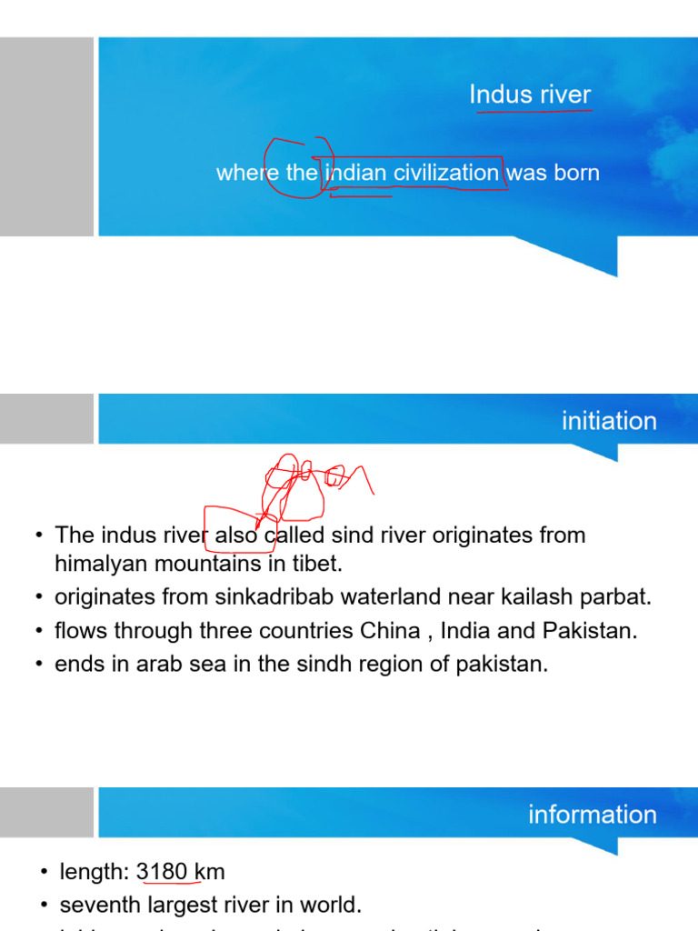 Largest Indus River Tributary | PDF