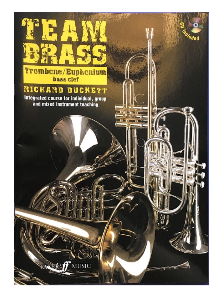 Team Brass Trombone Euphonium Bass Clef | PDF