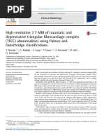 TFCC Injury Classification Overview | PDF | Joints | Human Anatomy