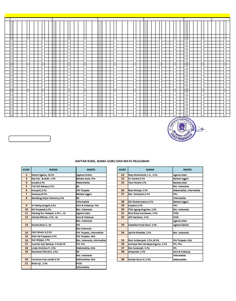 jadwal mulai 6 okt 2025 - merged | PDF