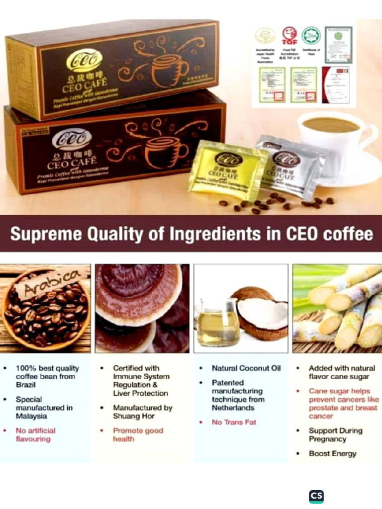 ceo coffee benafit | PDF
