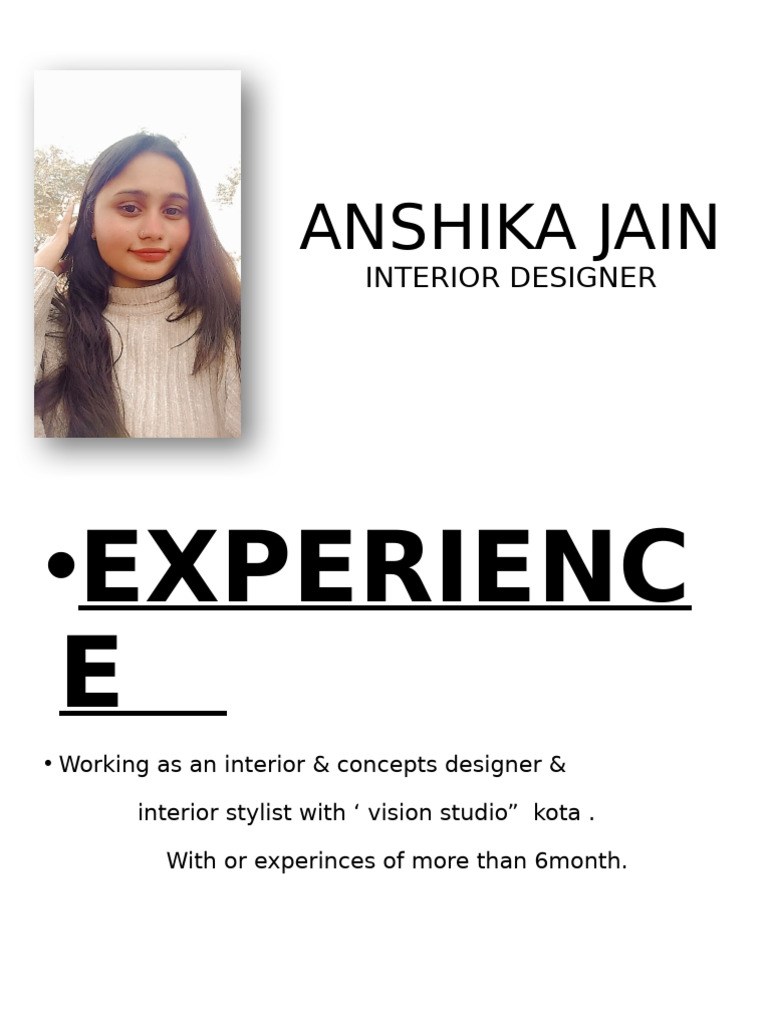 Anshika Portfolio | PDF