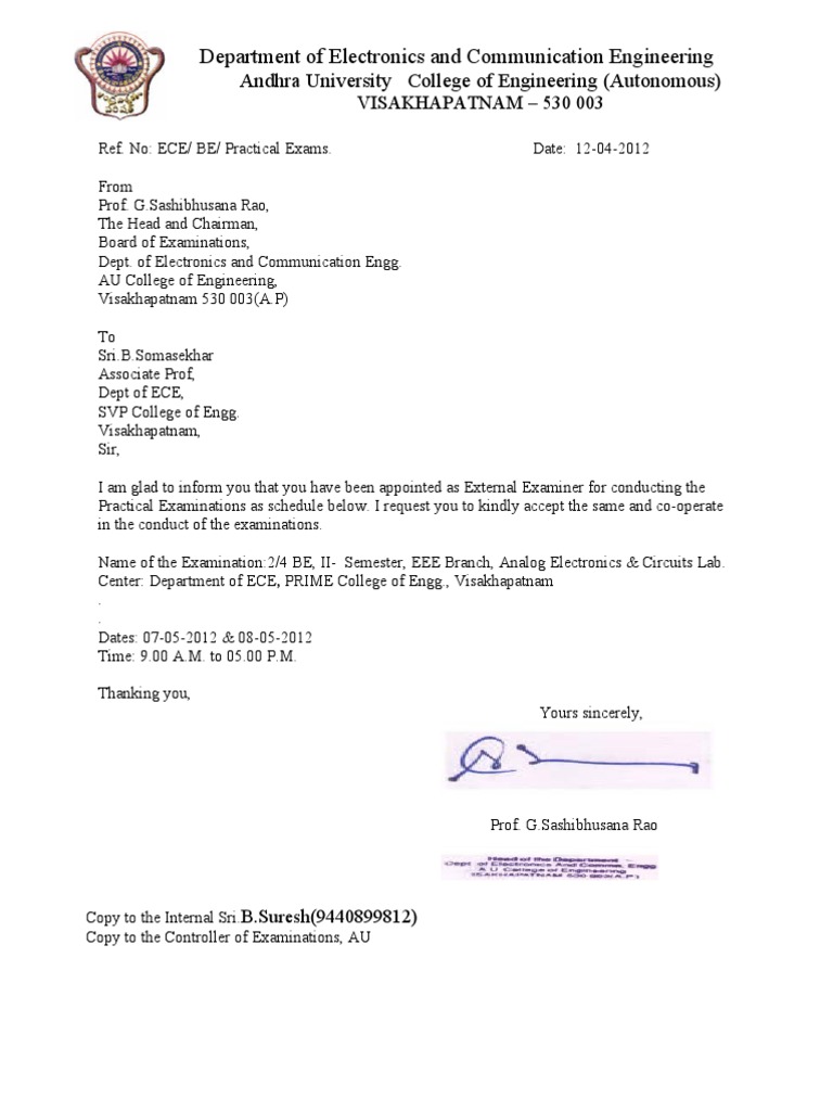 Department of Electronics and Communication Engineering | PDF