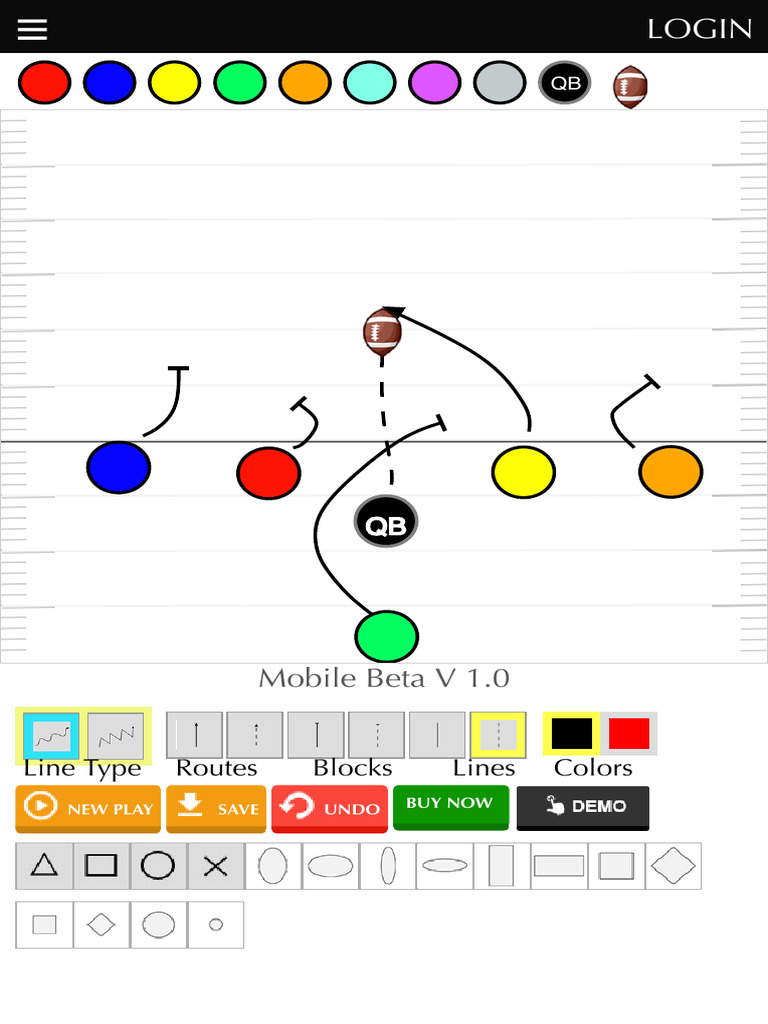 Flag Football Plays - Create Your Own Flag Football Playbooks 4 | PDF