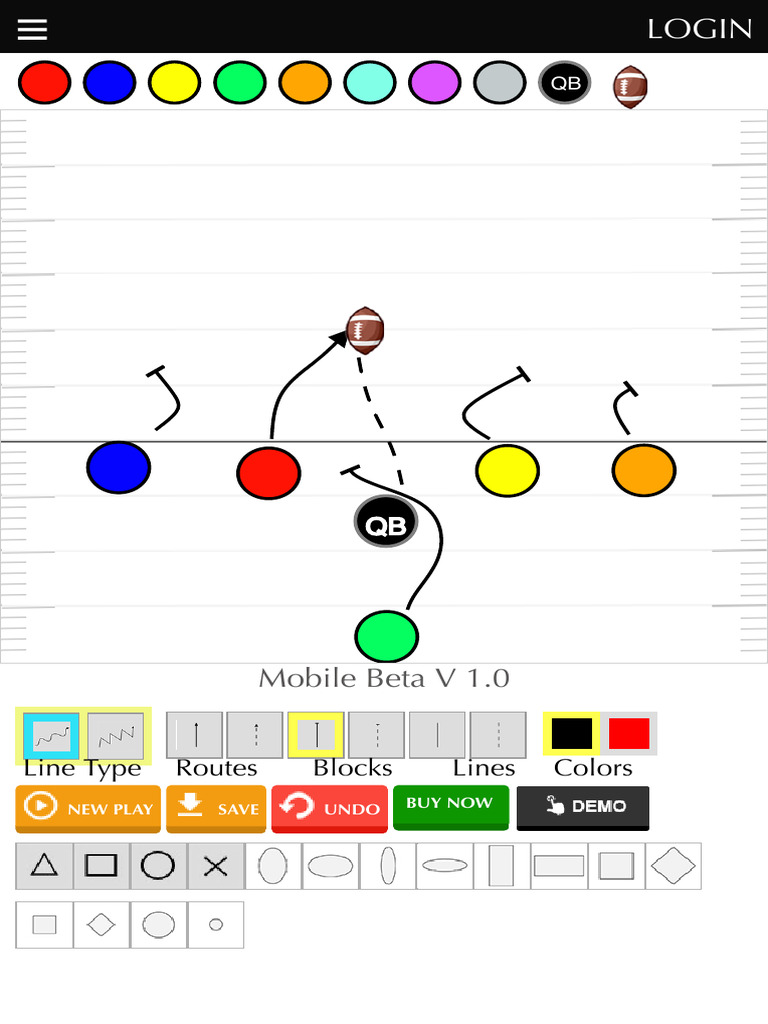 Flag Football Plays - Create Your Own Flag Football Playbooks 3 | PDF