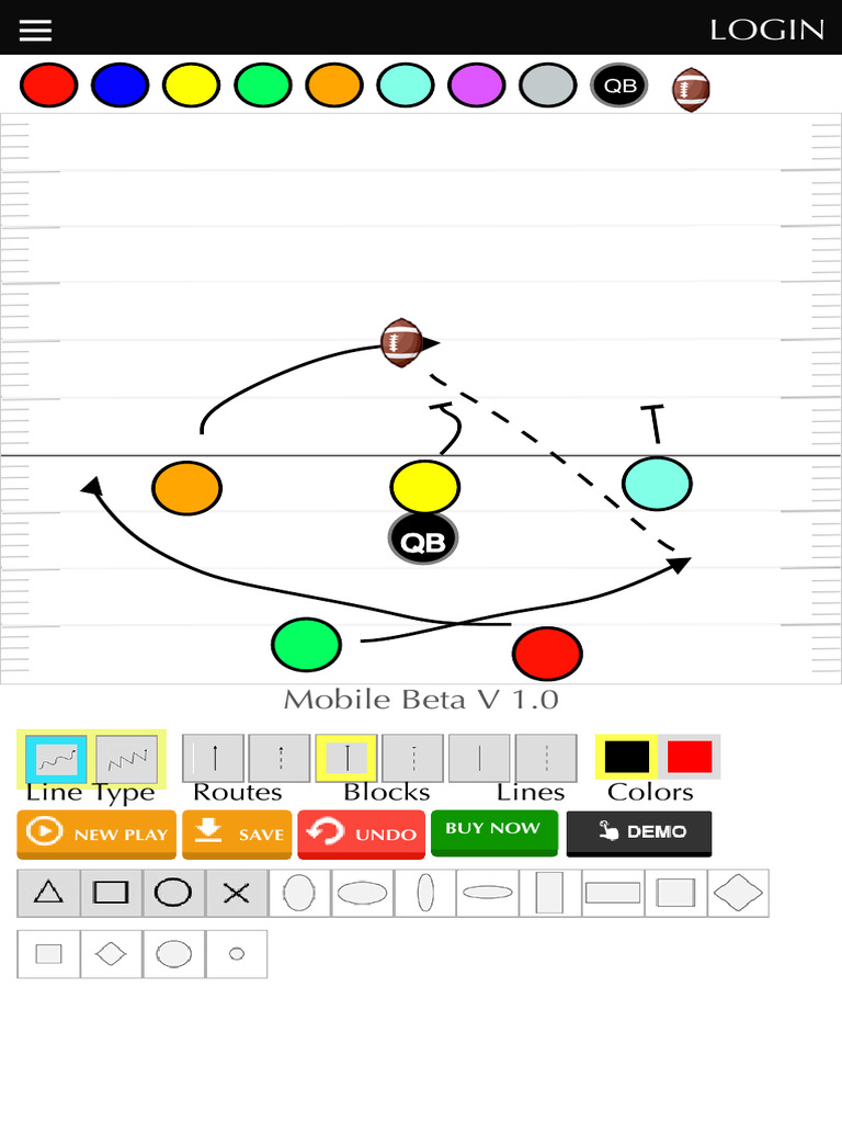 Flag Football Plays - Create Your Own Flag Football Playbooks 2 | PDF