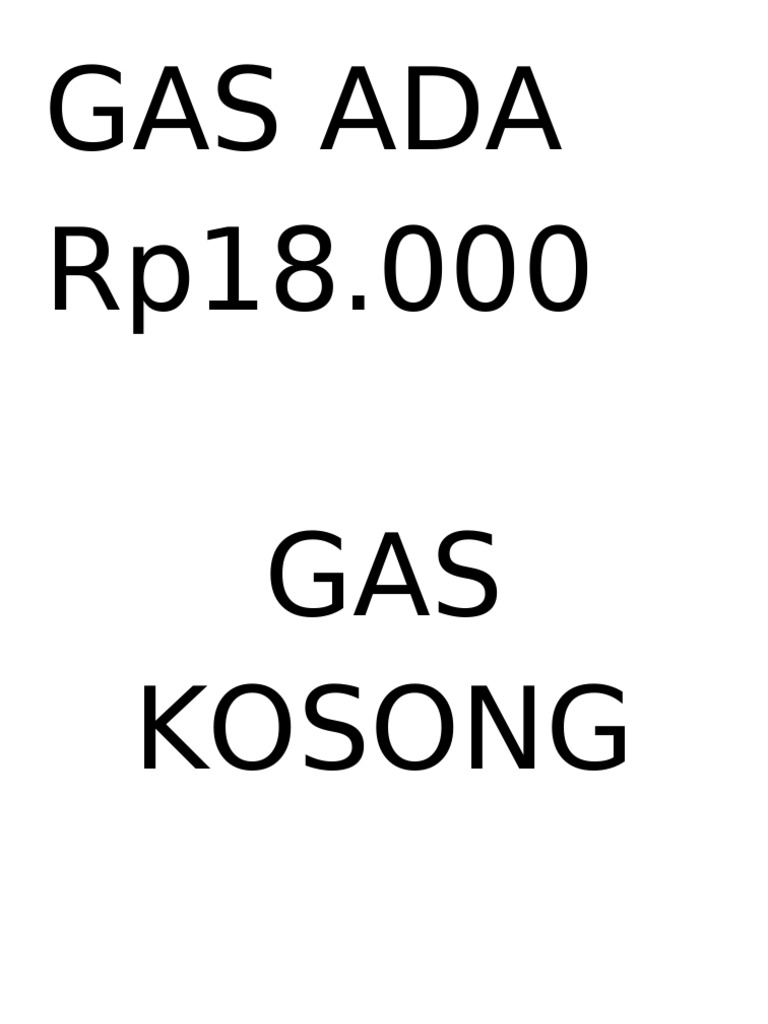 Gas Ada | PDF