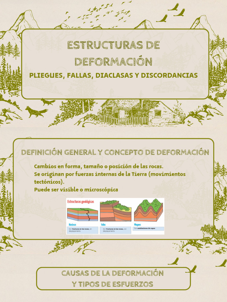 Exposición de Geología | PDF | Falla (geología) | Fractura