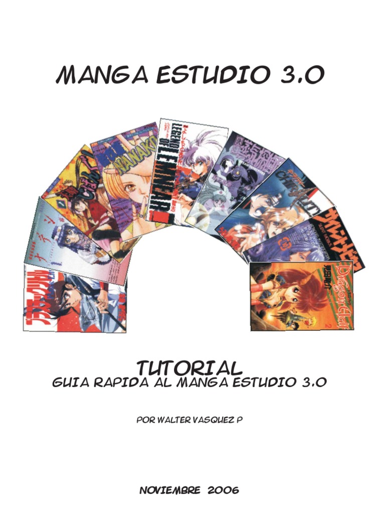 Guía Rápida de Manga Studio 3.0 | PDF | Point and Click | Ventana ...