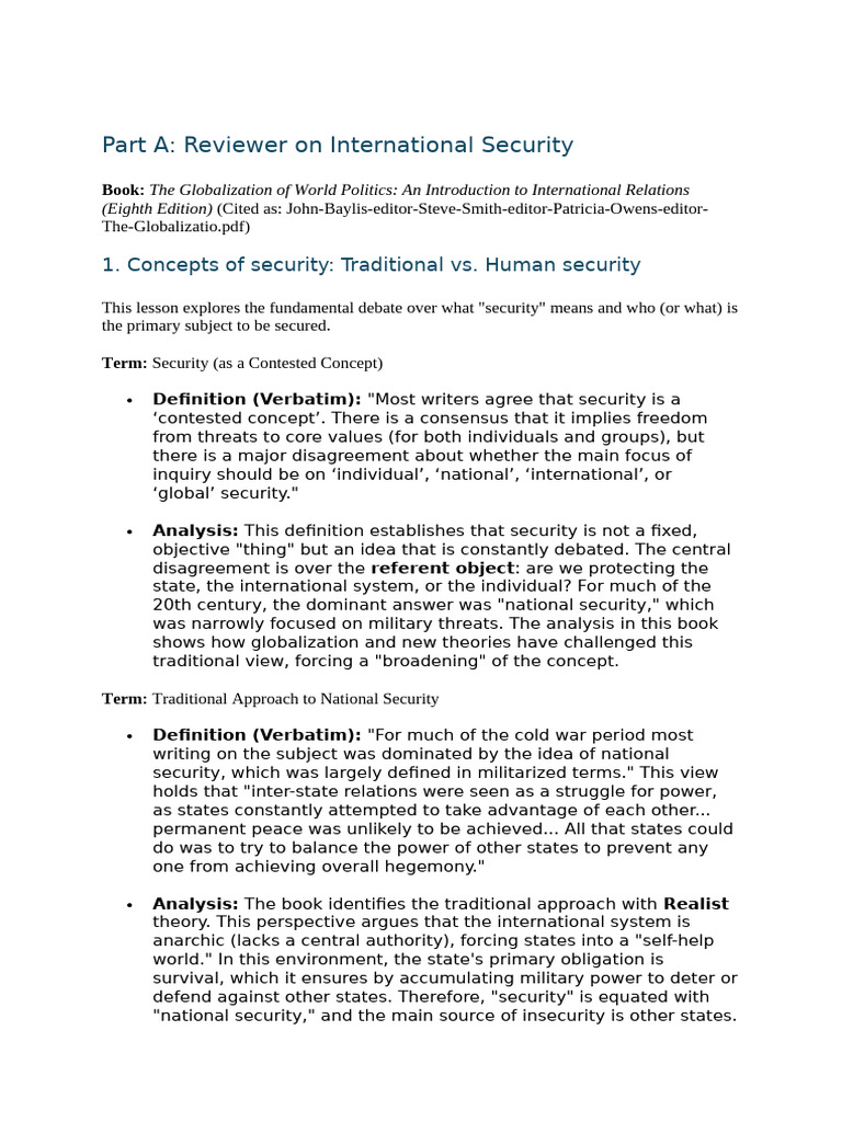 Elle IR International Sekyu | PDF | Crime & Violence | Deterrence Theory