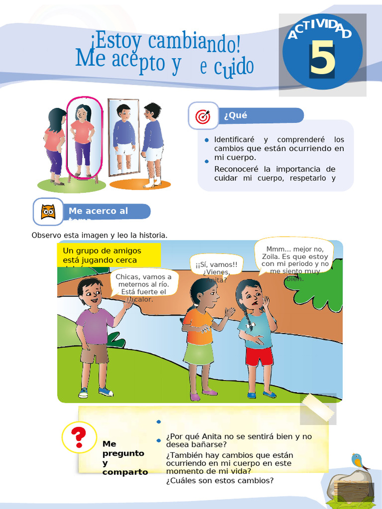 Estoy Cambiando Tutoria 2° D | PDF | Pubertad | Adultos