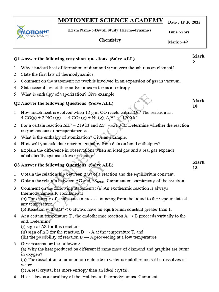 Thermo 4 | PDF | Enthalpy | Chemical Reactions