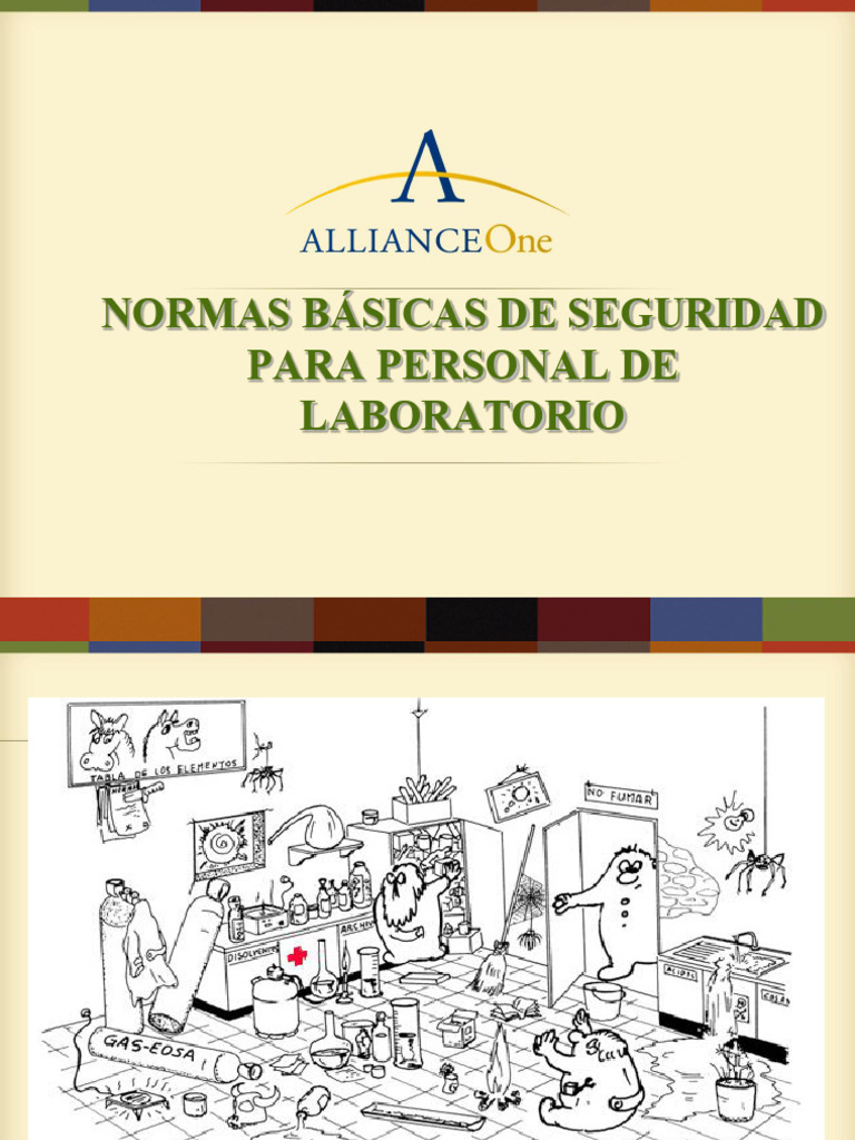 Normas de Seguridad en Laboratorios | PDF | Química