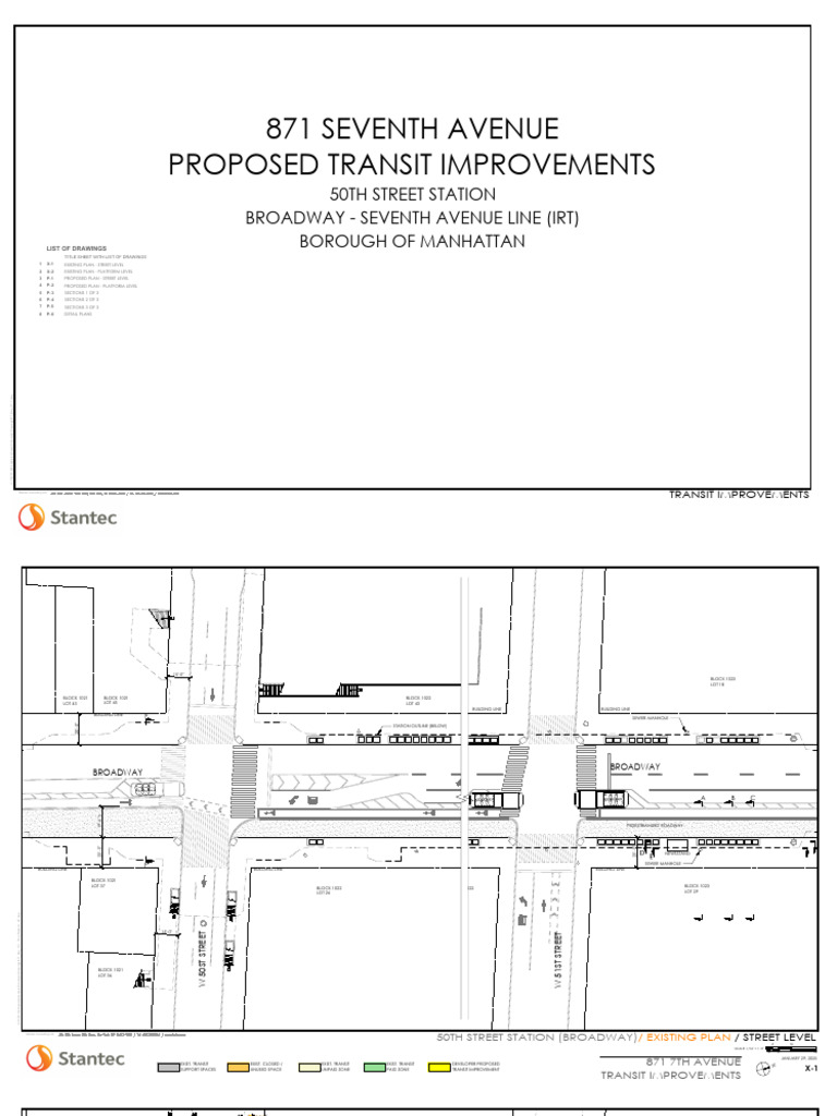 Proposed Transit Improvements at 50th Street | PDF | Rapid Transit