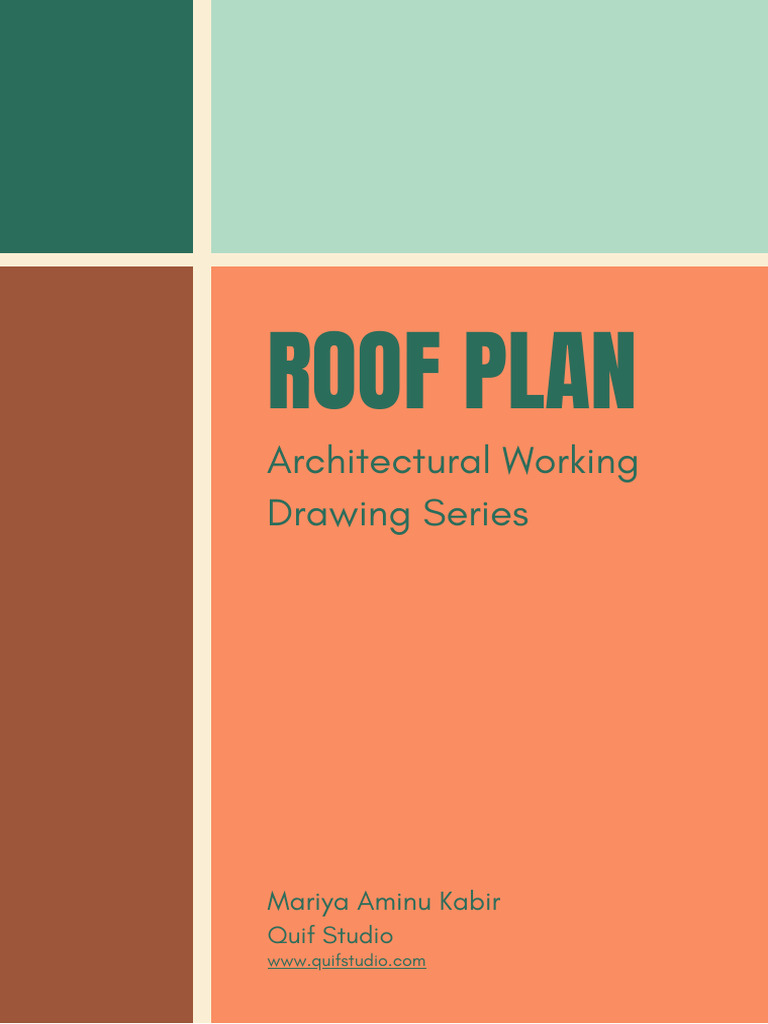 Roof Plan Working Drawing | PDF