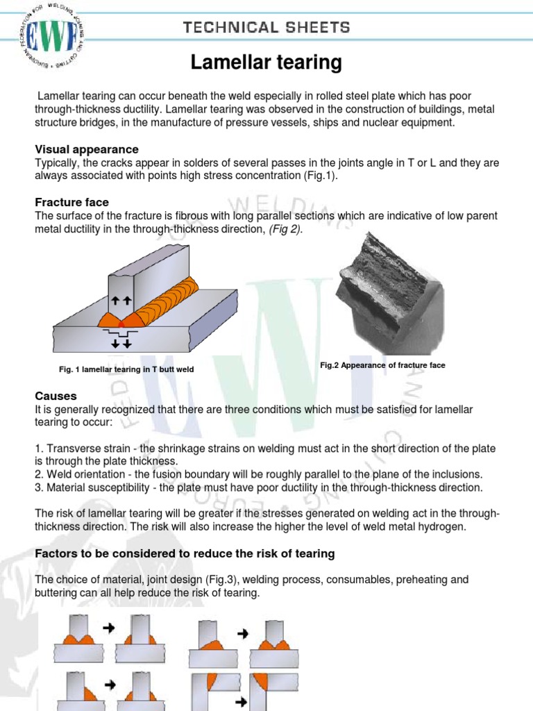 Doc 78 Lamellar Tearing