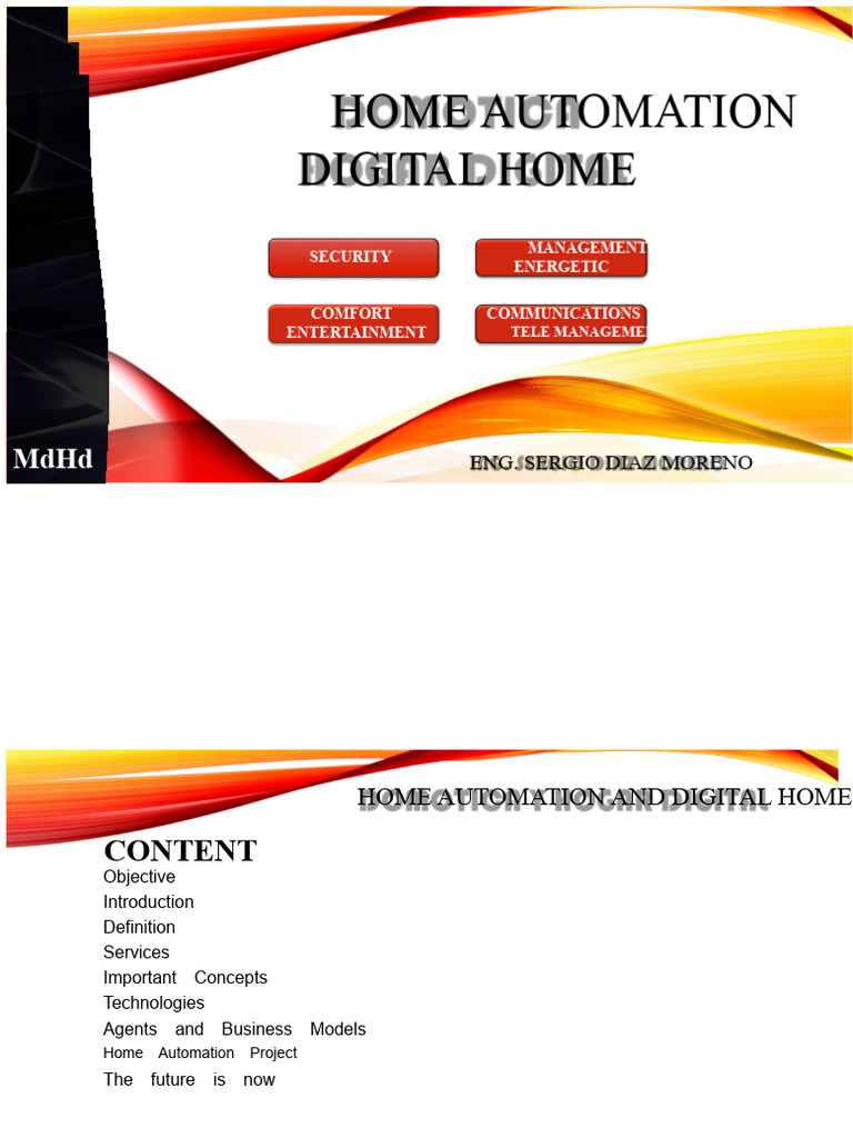 Home Automation and Digital Home Guide | PDF | Home Automation ...