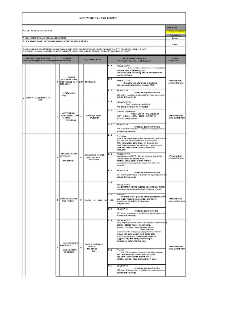Ats Manufacturing Metal Structures | PDF | Personal Protective ...