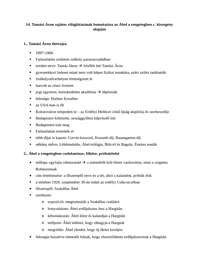 Tamási Áron | PDF