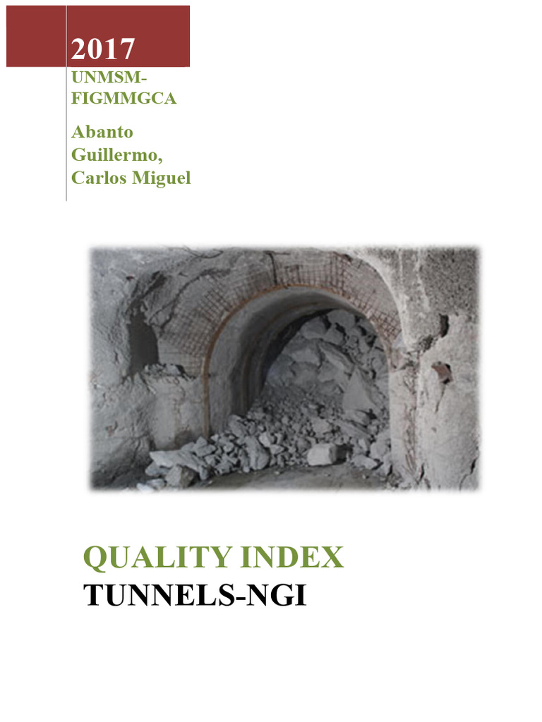 NGI Geomechanical Classification | PDF | Fracture | Clay