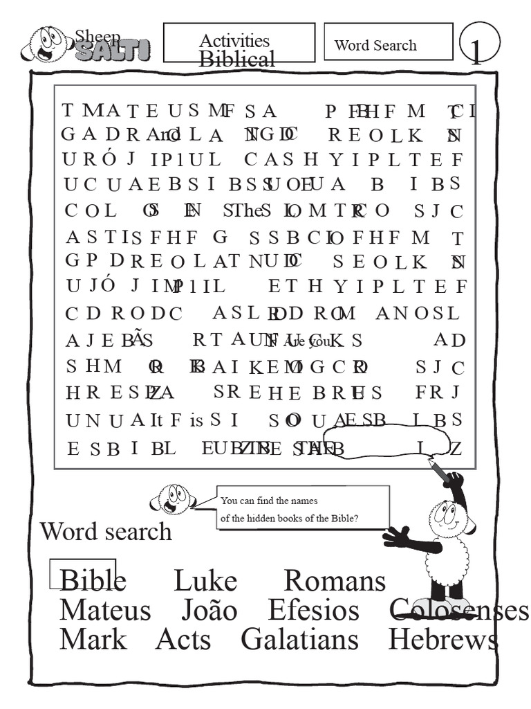 Bible-Themed Activities for Kids | PDF | Bible | New Testament