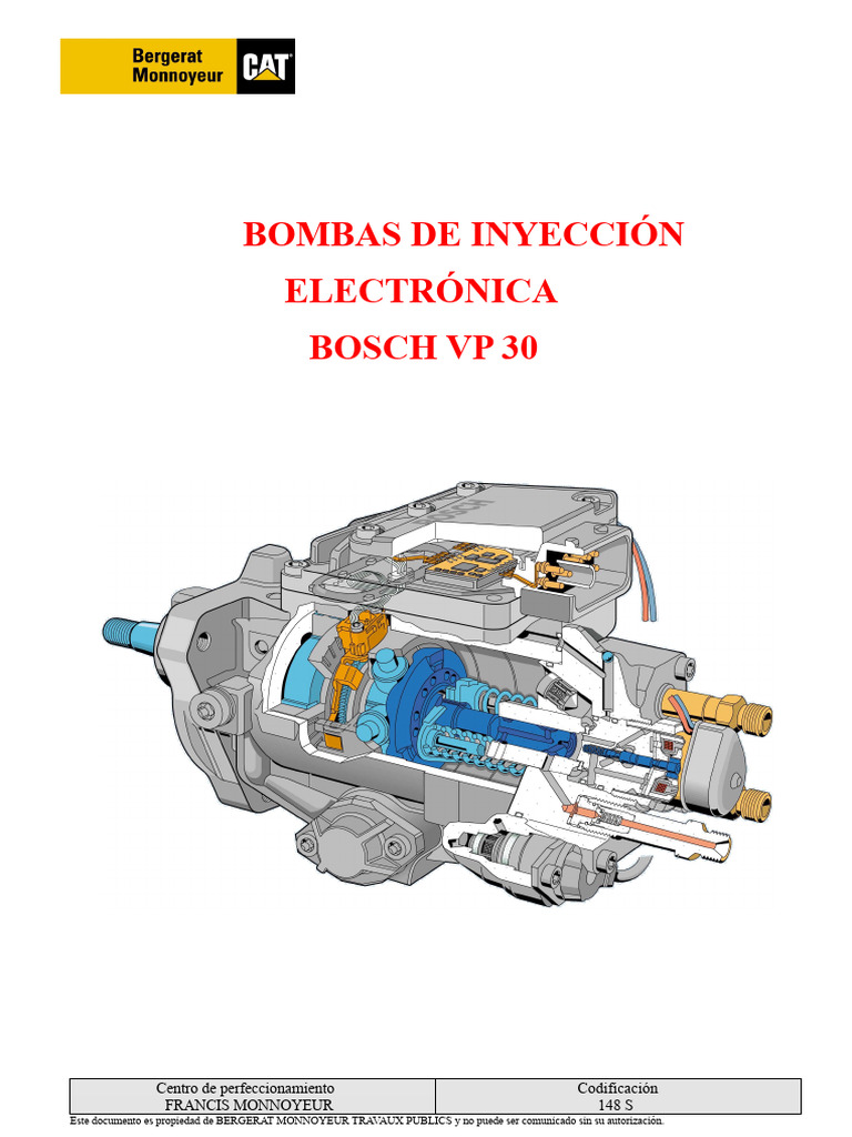 4 - Bomba de Inyección Electrónica Bosch VP 30 | PDF | Inyección de ...