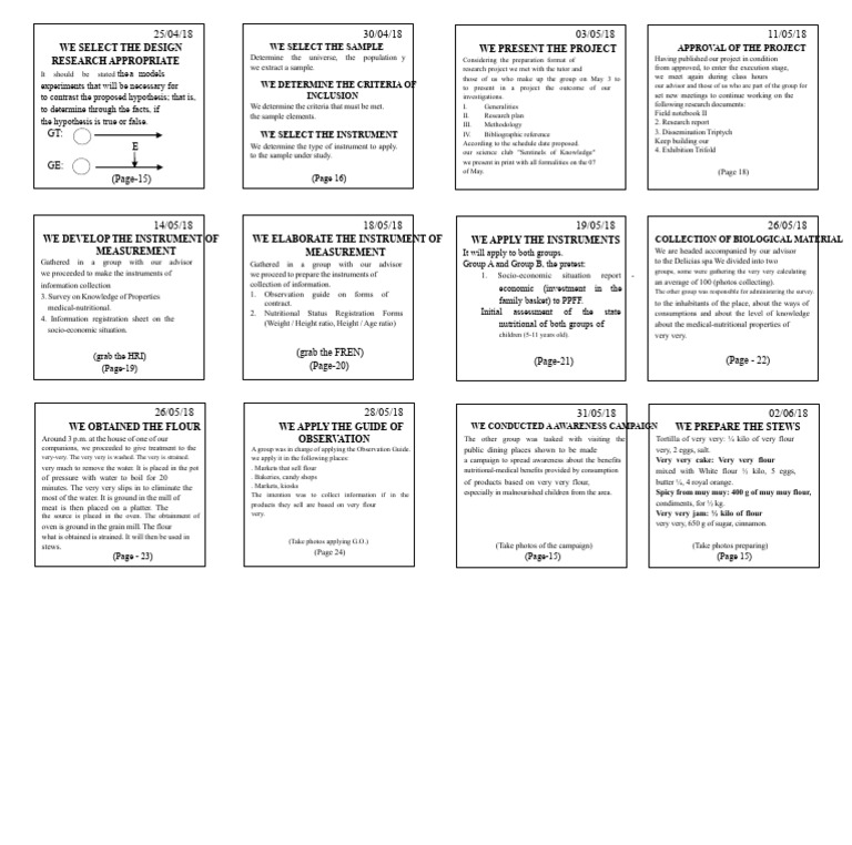 Research Project on Nutritional Flour | PDF | Sampling (Statistics ...