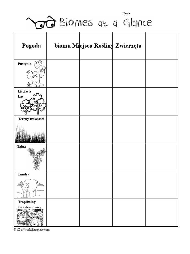 Biomy W Skrócie PDF | PDF