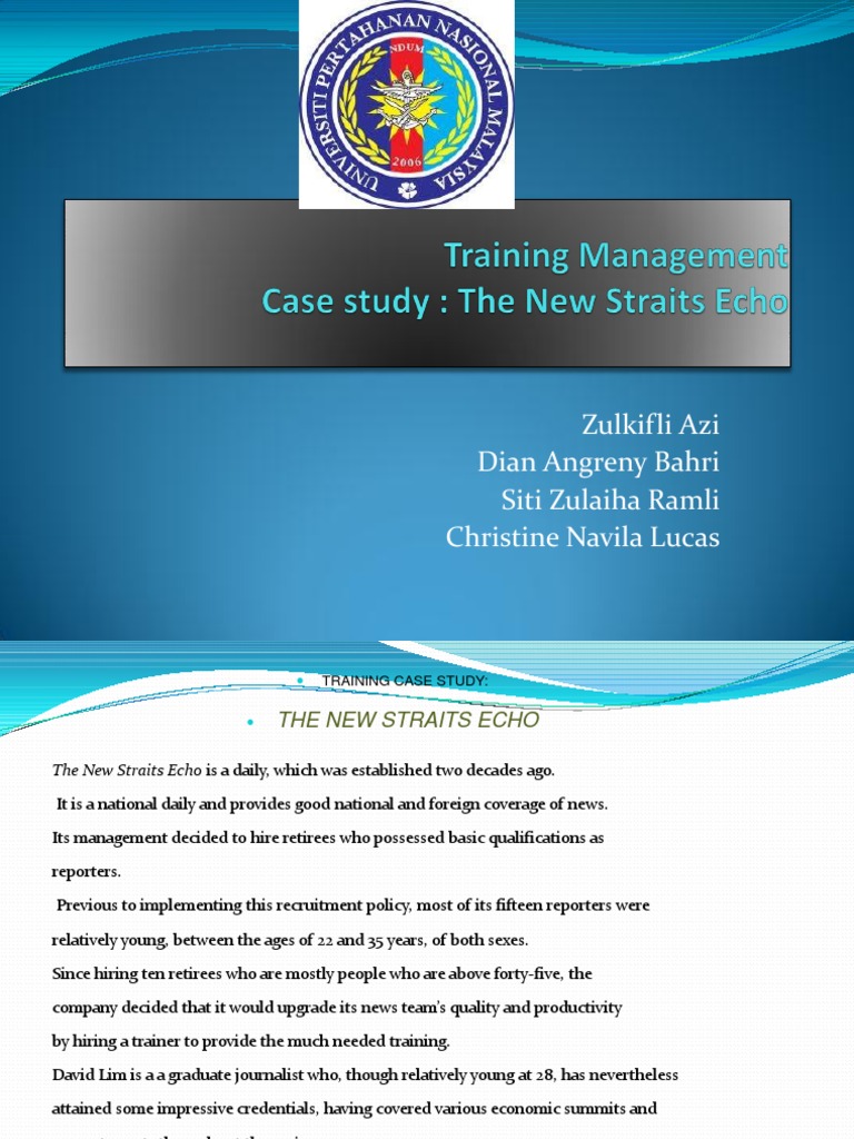 Case Study Training | PDF | Educational Psychology | Learning