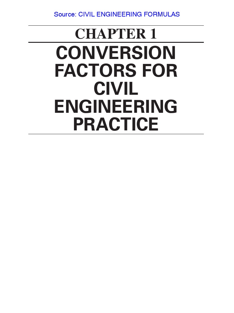 Conversion Factors | PDF | Ton | Horsepower