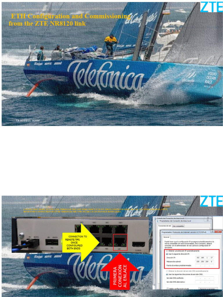 Connection and Configuration ZTE Link | PDF | Computer Engineering ...