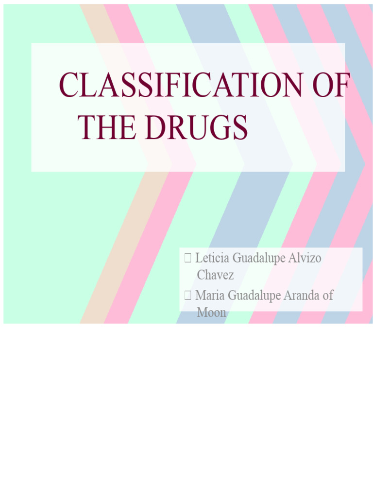 Overview of Pharmacology and Drug Classification | PDF | Topical ...