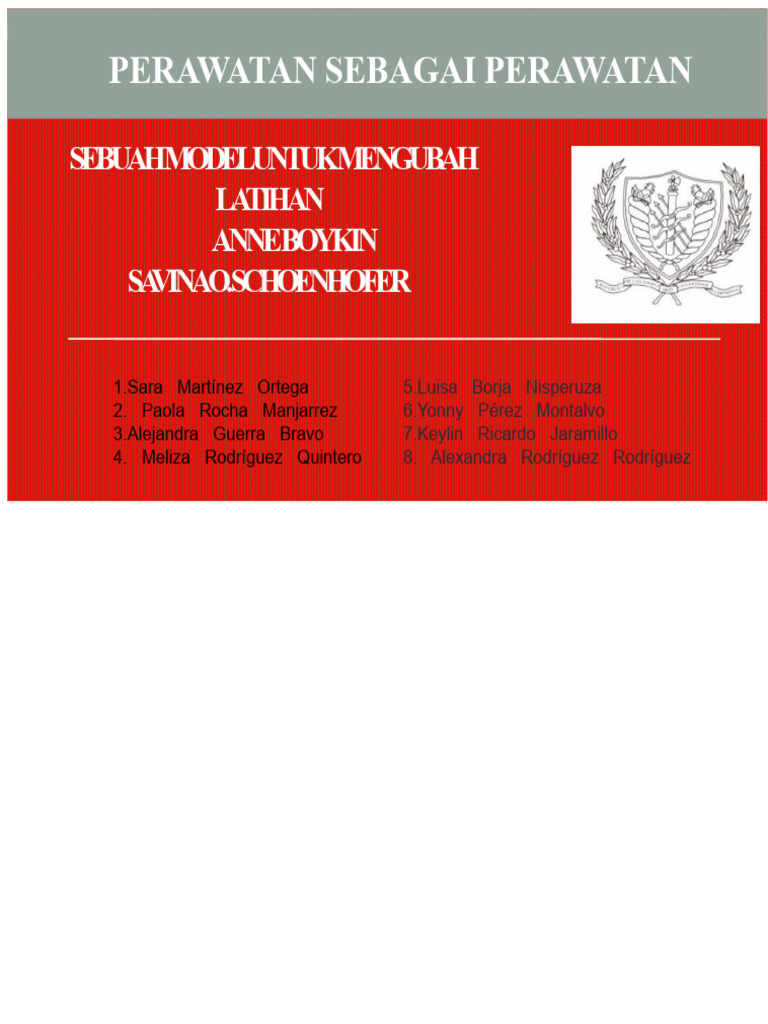 ETIKA AKHIR TEORI KEPERAWATAN SEBAGAI PERAWATAN ANNE DAN SAVINA | PDF