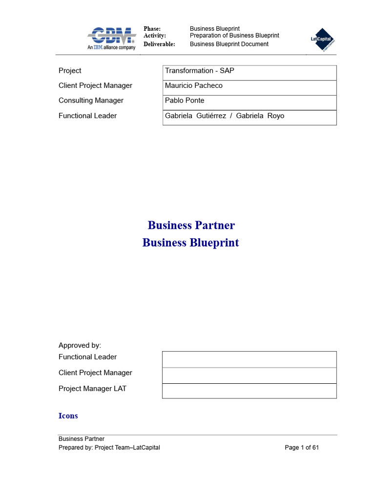 SAP BBP Master Data Business Partner | PDF | Banks | Business