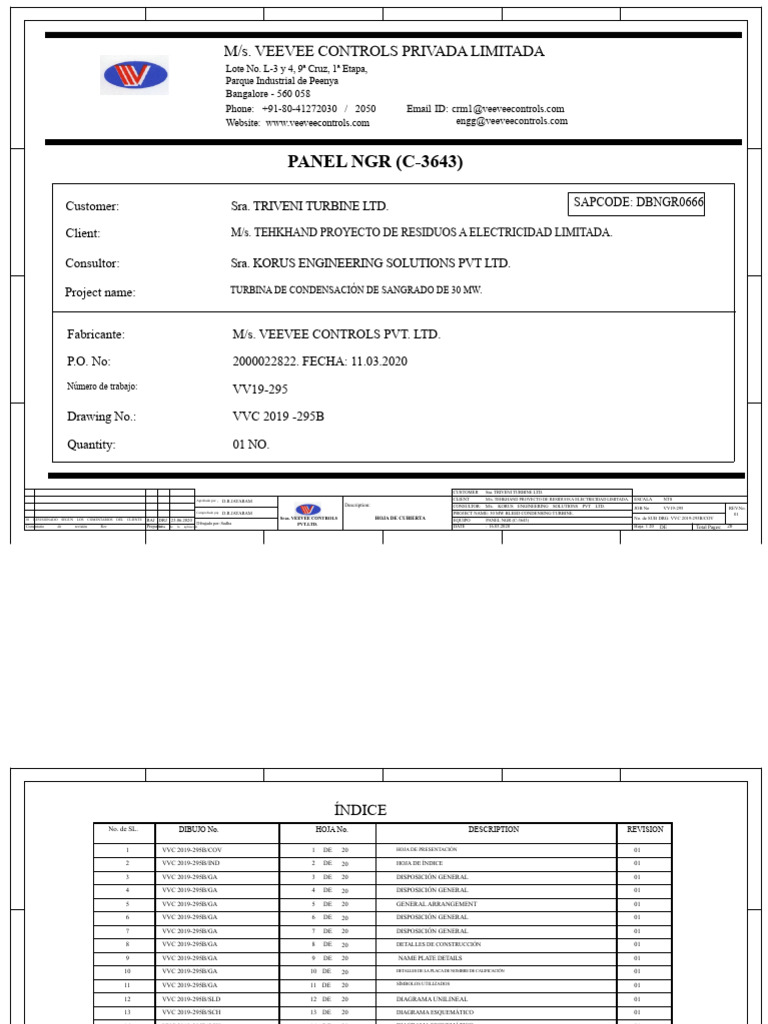 NGR Panel - Rev 01 PDF | PDF | Rieles | Materiales de construcción