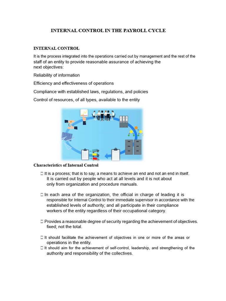 Internal Payroll Control | PDF | Internal Control | Payroll Tax