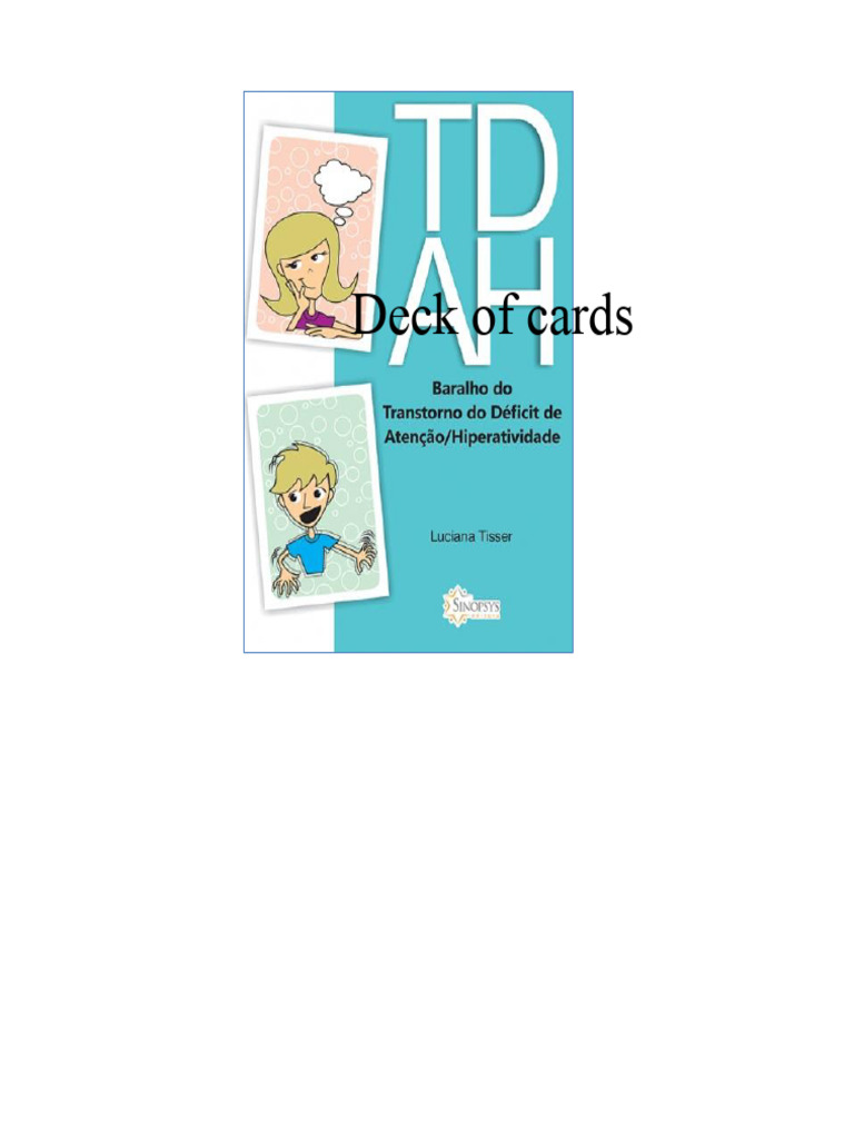 ADHD Deck: Tools for Psychoeducation | PDF | Attention Deficit ...