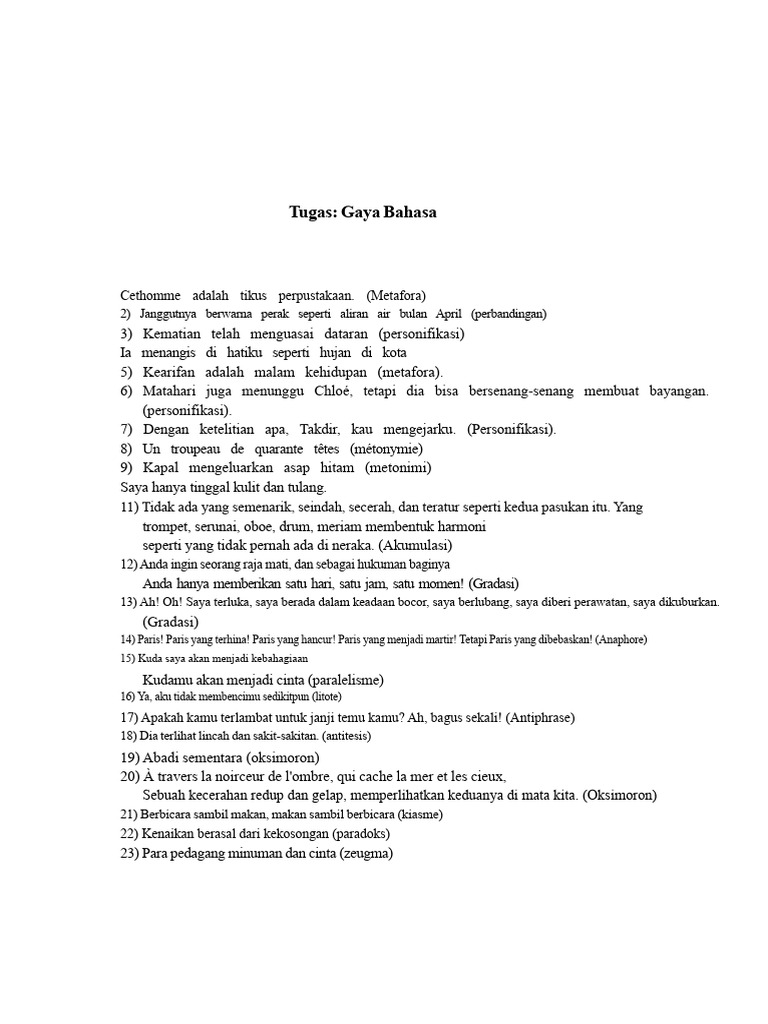 gaya bahasa_diperbaiki | PDF