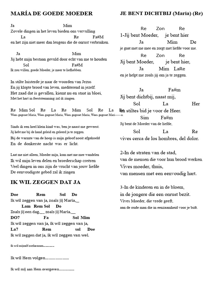 Maria de Goede Moeder | PDF