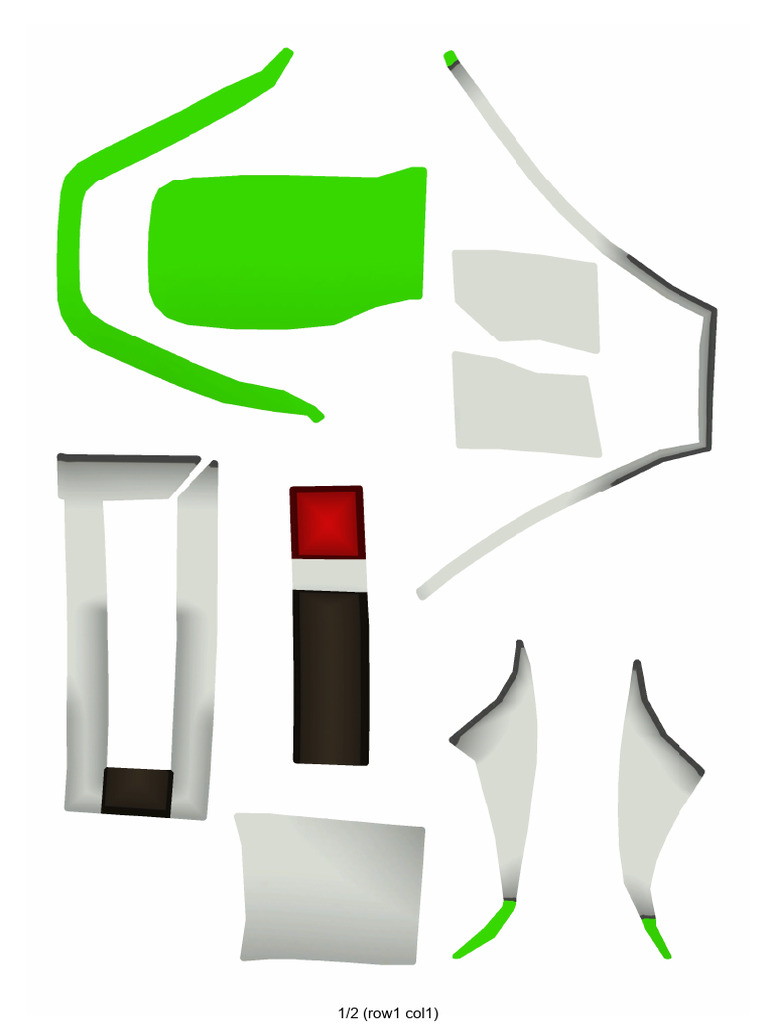 Dragon Ball Z - Scouter Papercraft 1 | PDF