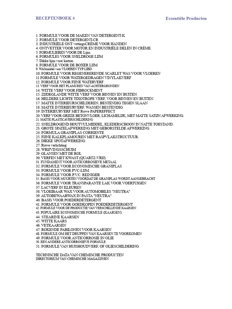 FORMULES 4 | PDF