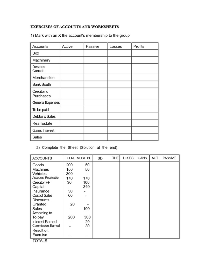 8-Column Worksheet and Accounts | PDF | Economies | Accounting