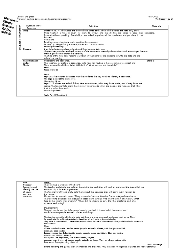 Leng - Proper and Common Nouns 2 | PDF | Reading Comprehension | Vocabulary